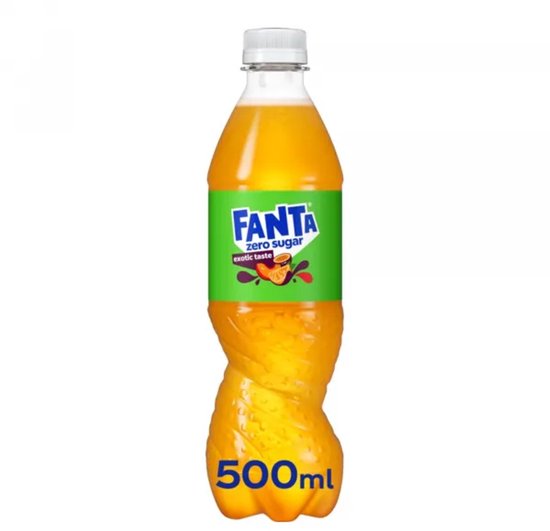 Fanta Exotic Zero Sugar PET - 12x 50cl | bol