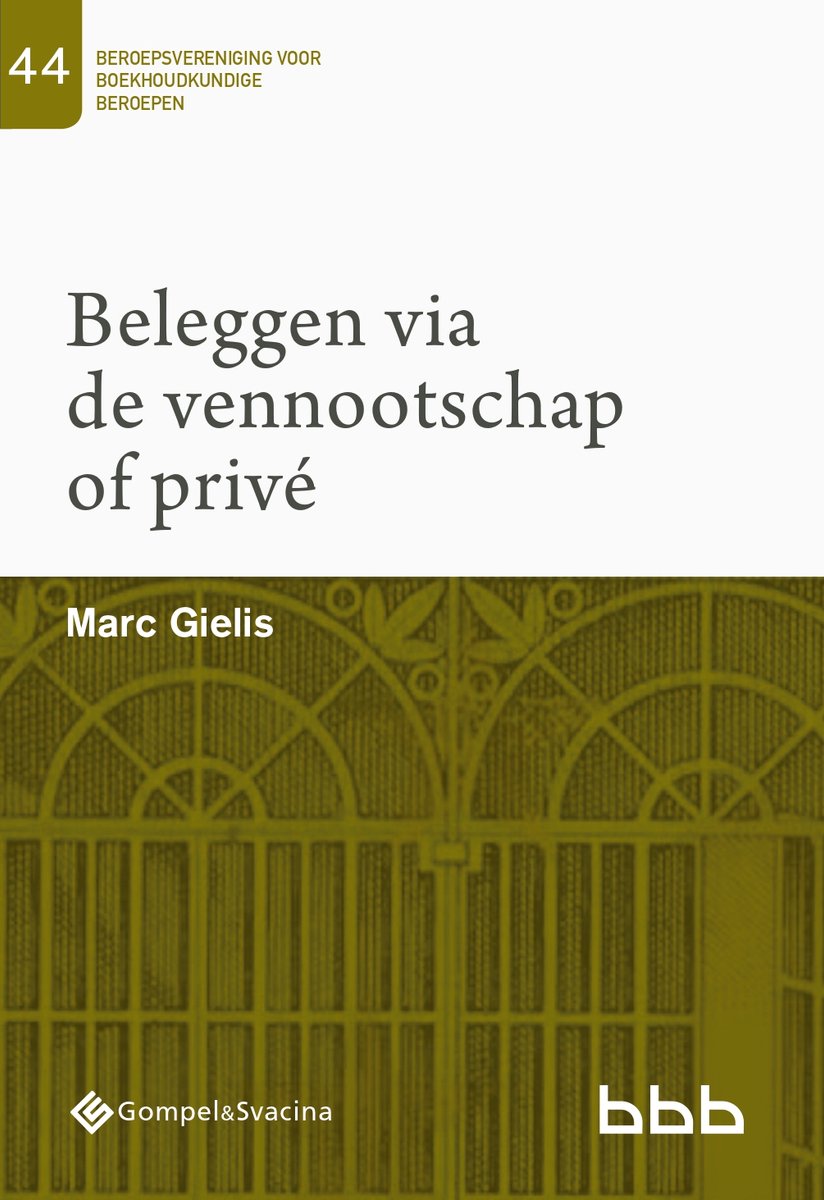 Beroepsvereniging voor Boekhoudkundige Beroepen (BBB), nr. 44 0 - 44 ...
