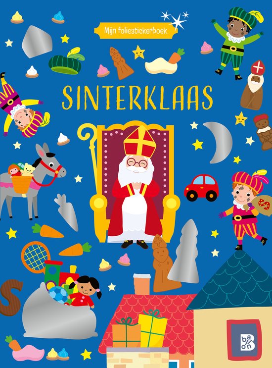 Mijn foliestickerboek 1 - Sinterklaas | 9789403234182 | Boeken | bol