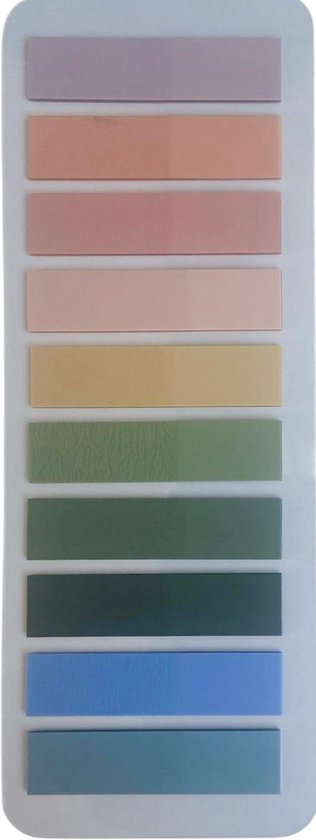 Index tabs - 200 stuks - 10 kleuren - sticky notes | bol