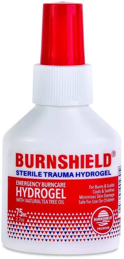 Burnshield - Hydrogel spray - 75 ml - Brandwondengel - Brand & schaafwonden - Sterile... | bol