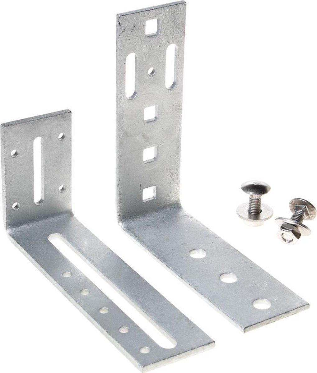 GB Kozijnstelhoek Type A thermisch verzinkt 95 x 210mm 07248 | bol.com