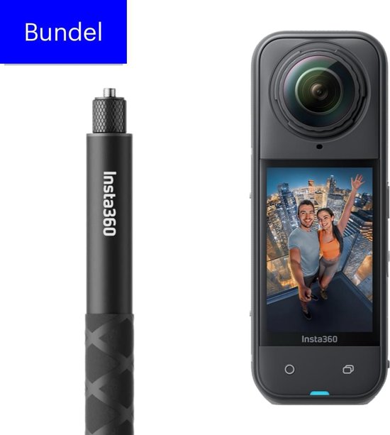Insta360 X5 Vlog bundel with a Selfie Stick | bol