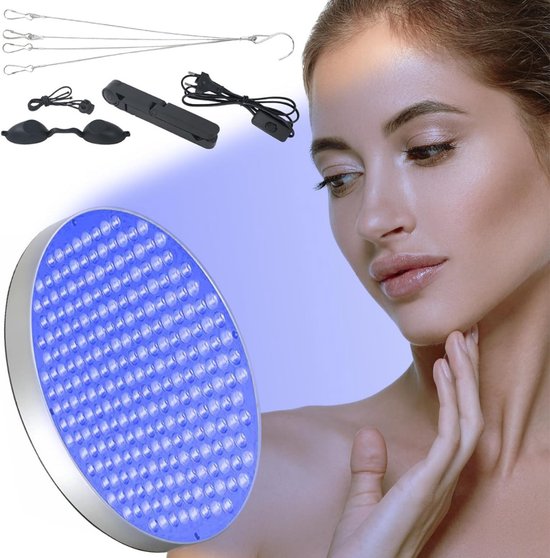 Zonnehemel Ophangbaar - Gezichtsbruiner 250 Leds - Zonnebank - UV lamp ...