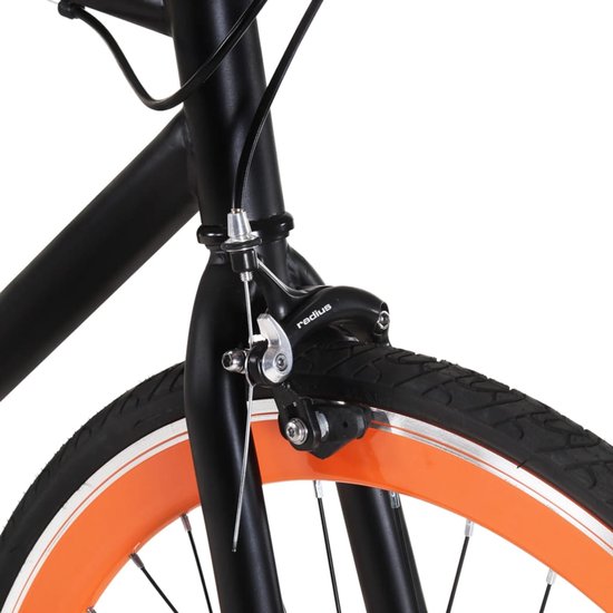 vidaXL - Fiets - met - vaste - versnelling - 700 - c - 51 - cm - zwart ...