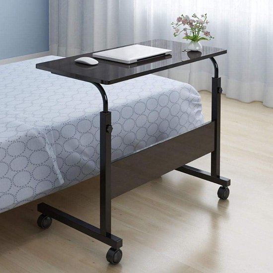 Roltafel voor Bed Sofa Computerbureau Rollend Mobiel Werktafel In ...