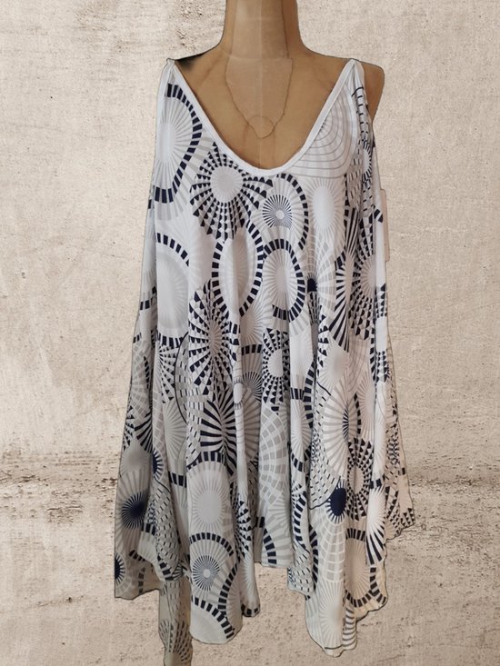 Dames top wit Plus Size 42 t/m 48 | bol