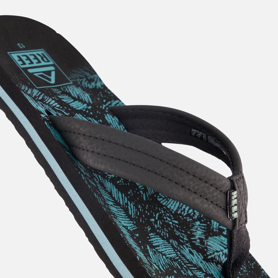Slippers Reef Kids Ahi Aquifer Palm Garçons - Blauw - Taille 33 | bol