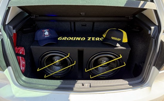 Ground Zero Iridium GZIB 2.12SPL dubbele 12inch subwoofer | bol
