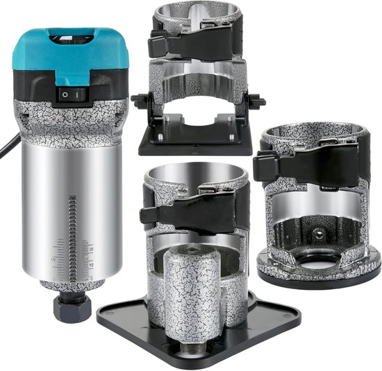 Houtfrees ， 710 W ，Bovenfrees met Vaste, Inval-, Zwenk- en Offsetvoet ...