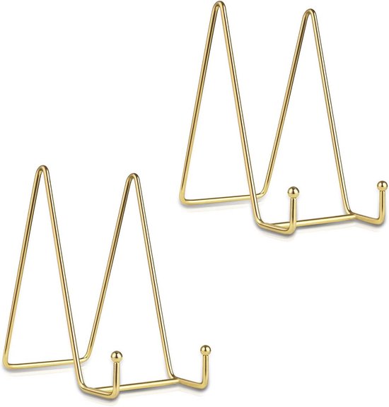 Gouden Metalen IJzeren Ezel Plaat Stands - Ideaal voor Foto's en ...