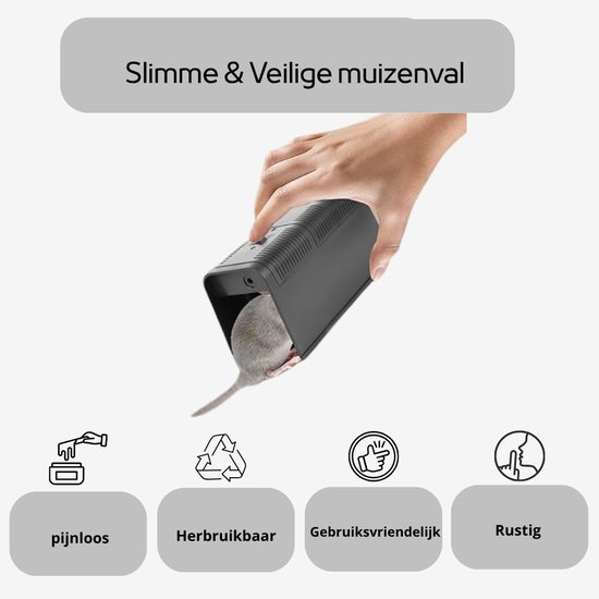 LifeStages - Elektrische Muizenval - Elektronische Rattenval ...