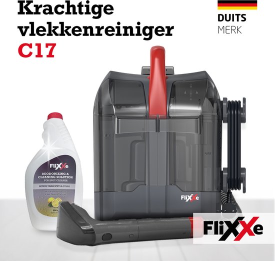 FliXXe Spot Cleaner C17 - Compacte tapijtreiniger met krachtige 330 W ...