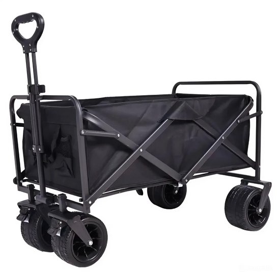 Tobey's Bolderkar XL - Opvouwbaar - Sterk Frame - 190 KG Draagkracht ...