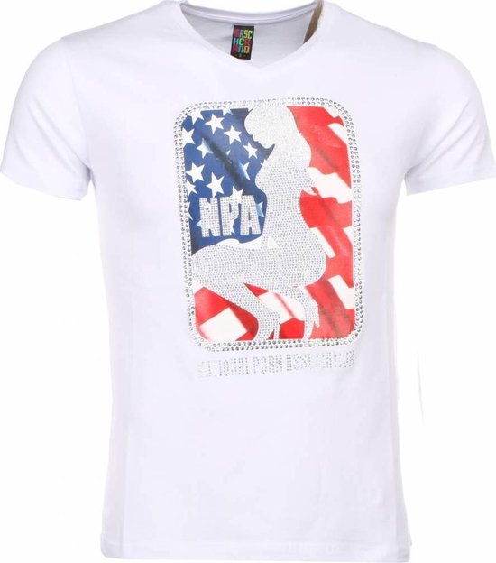 T-shirt - NPA Print - Wit | bol