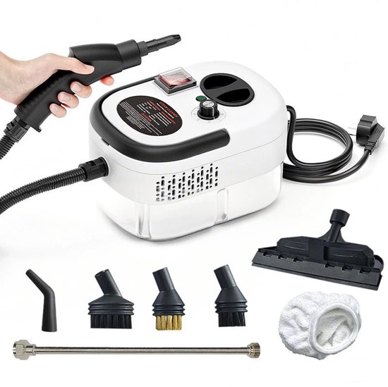 Handstoomreiniger – 2500W - Hoge Temperatuur Stoommachine – Voor Keuken ...