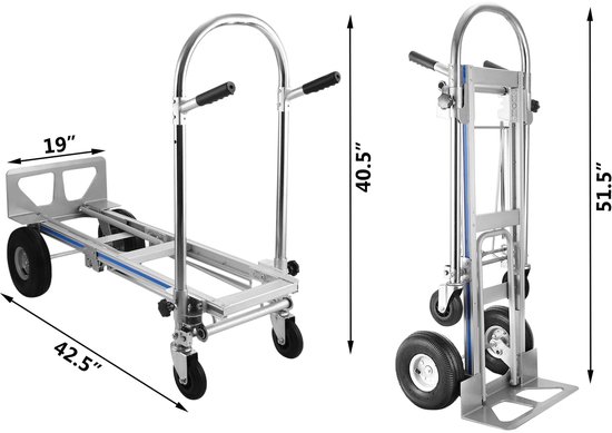 Steekwagen - Steekkar - Transportkar - Transportwagen - 3-in-1 ...