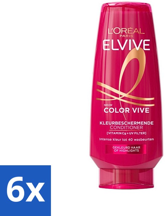 L'Oréal Elvive Color Vive - Conditioner - 200 ml - Voordeelverpakking ...