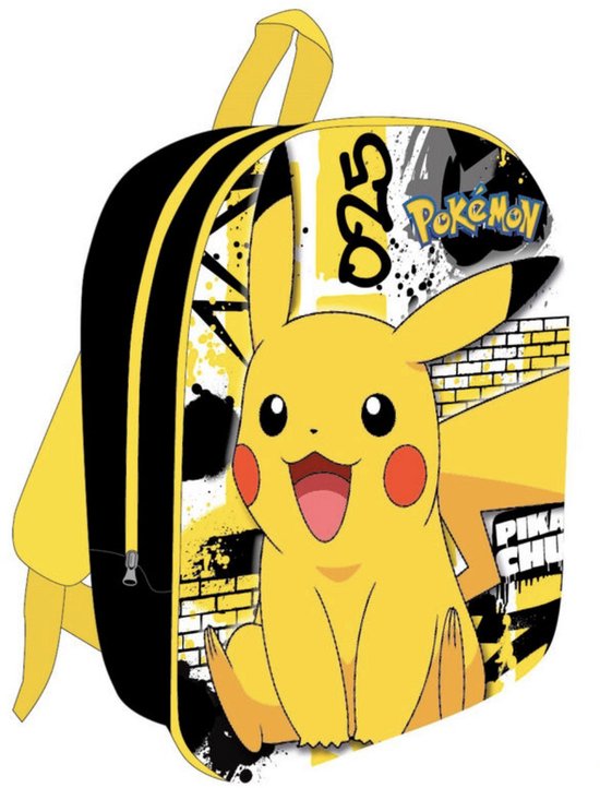 Pokémon Rugzak – Pikachu Graffiti Design | 40 cm | Officieel ...