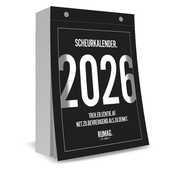Rumag Scheurkalender 2026 | bol