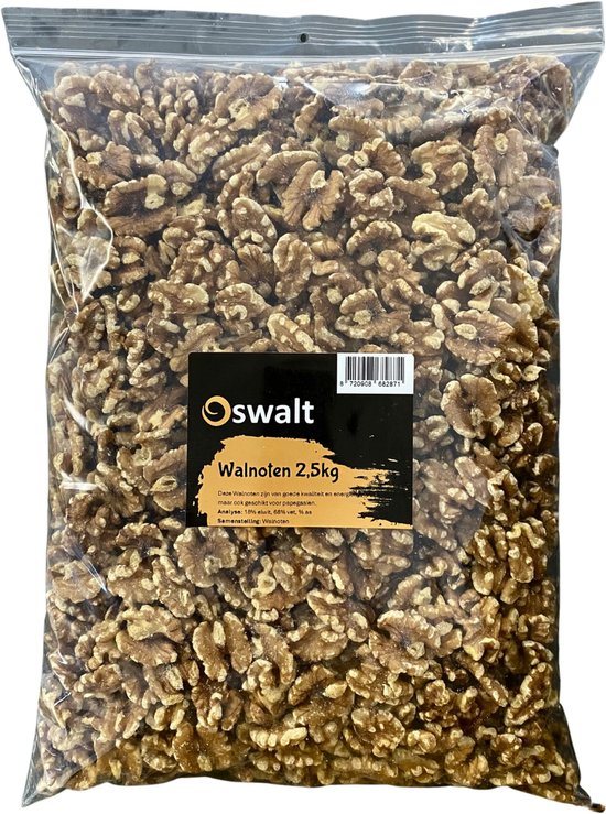 Oswalt Walnoten - 2,5kg - Eekhoornvoer - Papegaai | bol