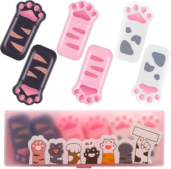 Mini Leuke Kawaii Set Correctieroller Klauw Correctie Tape Kat Poten ...