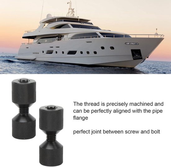 Twee Gat Pinnen Set 2 Stuks Aluminium 2 Gaten Pijp Flens Aligners ...