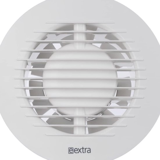 100mm Badkamer Ventilator met Timer en Vochtsensor - Witte Stille ...