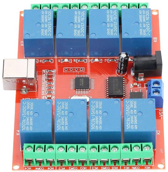 Module Relais USB-controleschakelaar met 12 kanalen - 8-kanaals ...