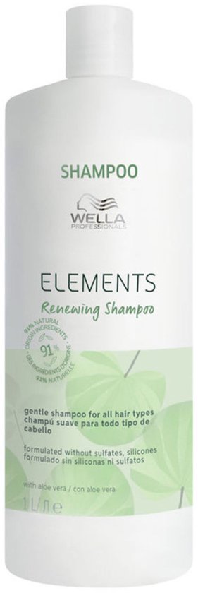 Wella Professionals Elements Renewing Shampoo 1000 Ml | bol