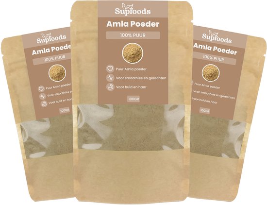 Amla Poeder 100% Puur - 500gram - Gebruik Amla Poeder bij Smoothies ...