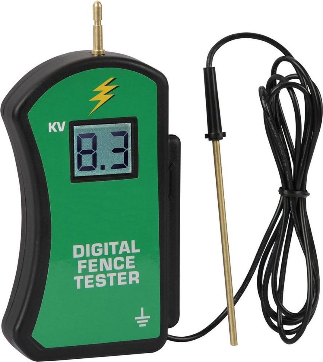 Testeur de clôture électrique Kerbl 9900 V noir et vert 441229 | bol.com