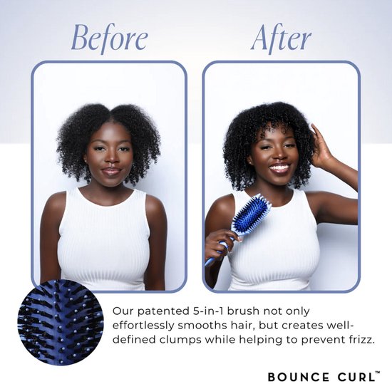 Bounce Curl Volume EdgeLift Brush -Blue | bol