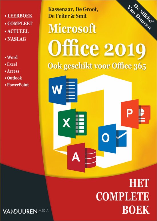 Het Complete Boek Microsoft Office 2019 | 9789463560894 | Peter Kassenaar | Boeken | bol