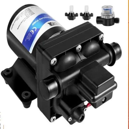 Waterpomp - Elektrische - Tuinpomp - Zelfaanzuigende Pomp - 12V - 4GPM ...
