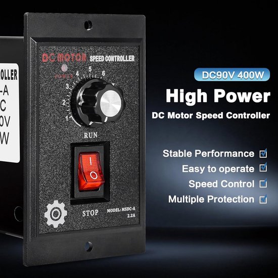 DC Motor Speed Controller Single Phase Speed Controller AC220V Input DC ...