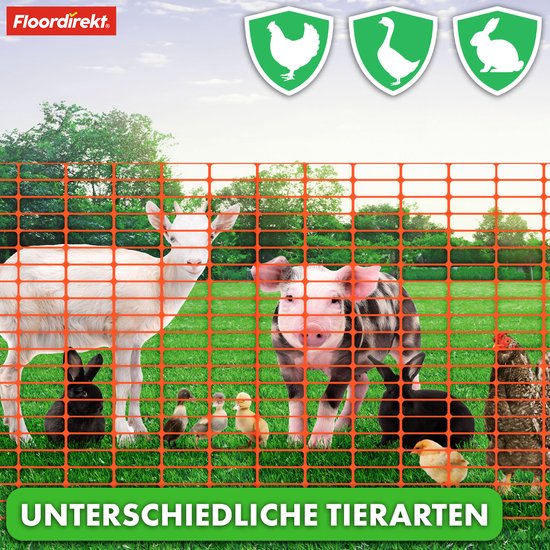 FLOORDIREKT Afzetting Chester - Barrierehek - Groen - 1 x 50 m ...