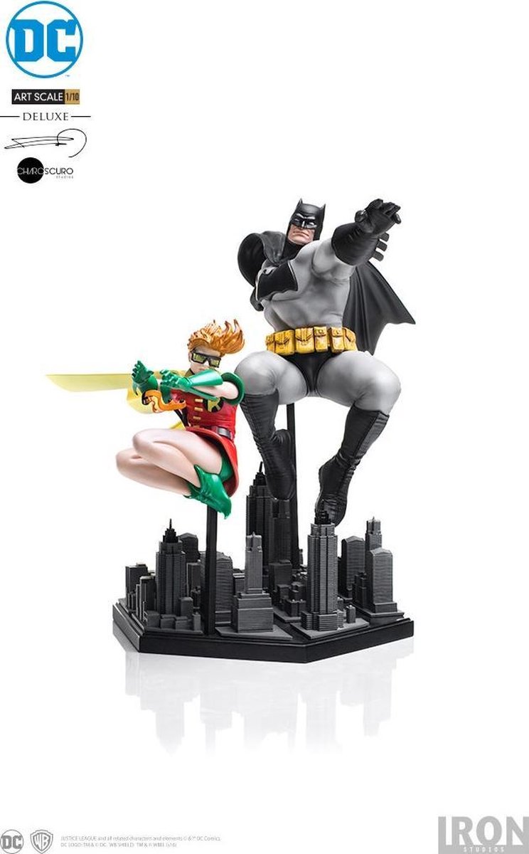 Iron Studios DC Comics: Batman and Robin Exclusive 1:10 Scale Statue ...