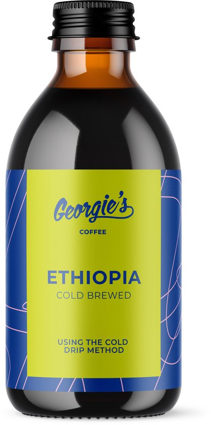 Georgie's - Cold Brew Koffie - Cold Drip Koffie - Ethiopia - ijskoffie ...