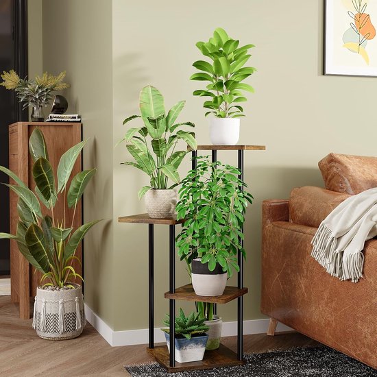 Plantentafel - Plantenstandaard voor Binnen - Plantenzuil | bol