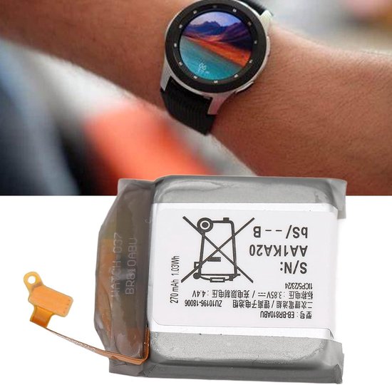 Battery Vervanging voorWatch Gear S4 42Mm SM R810 R815U EB BR810ABU 1 ...