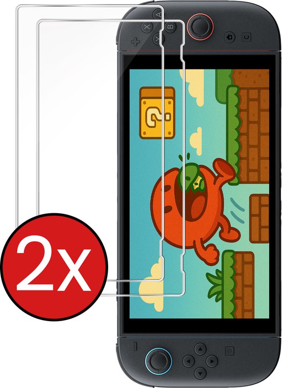 Screenprotector Geschikt voor Nintendo Switch 2 Screenprotector Tempered Glass Screen... | bol