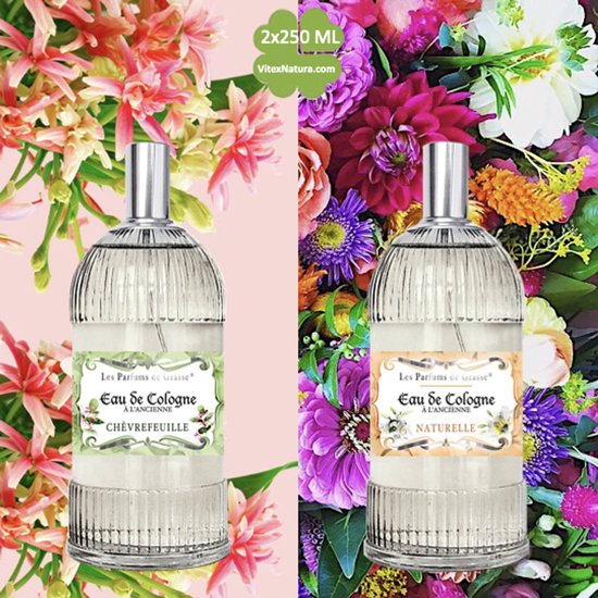 Kamperfoelie en Naturelle Eau de Cologne 2 x 250 ML | merk A L'Ancienne ...