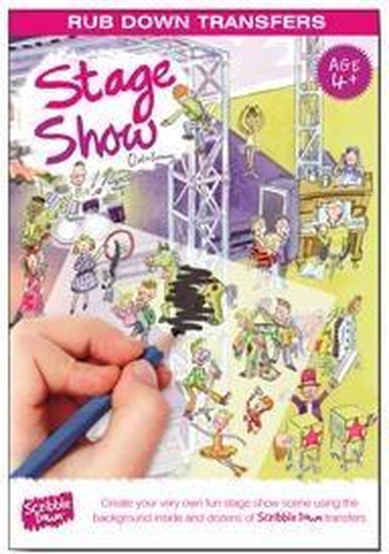 Scribble Down Stage Show Kleurboek/-album | bol.com