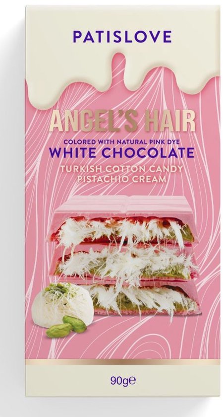 Angel Hair Dubai Chocolade- Handgemaakte suikerspin chocolade- Dubai ...
