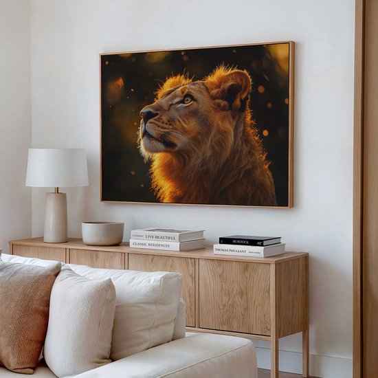 Majestueuze gouden leeuw | bol