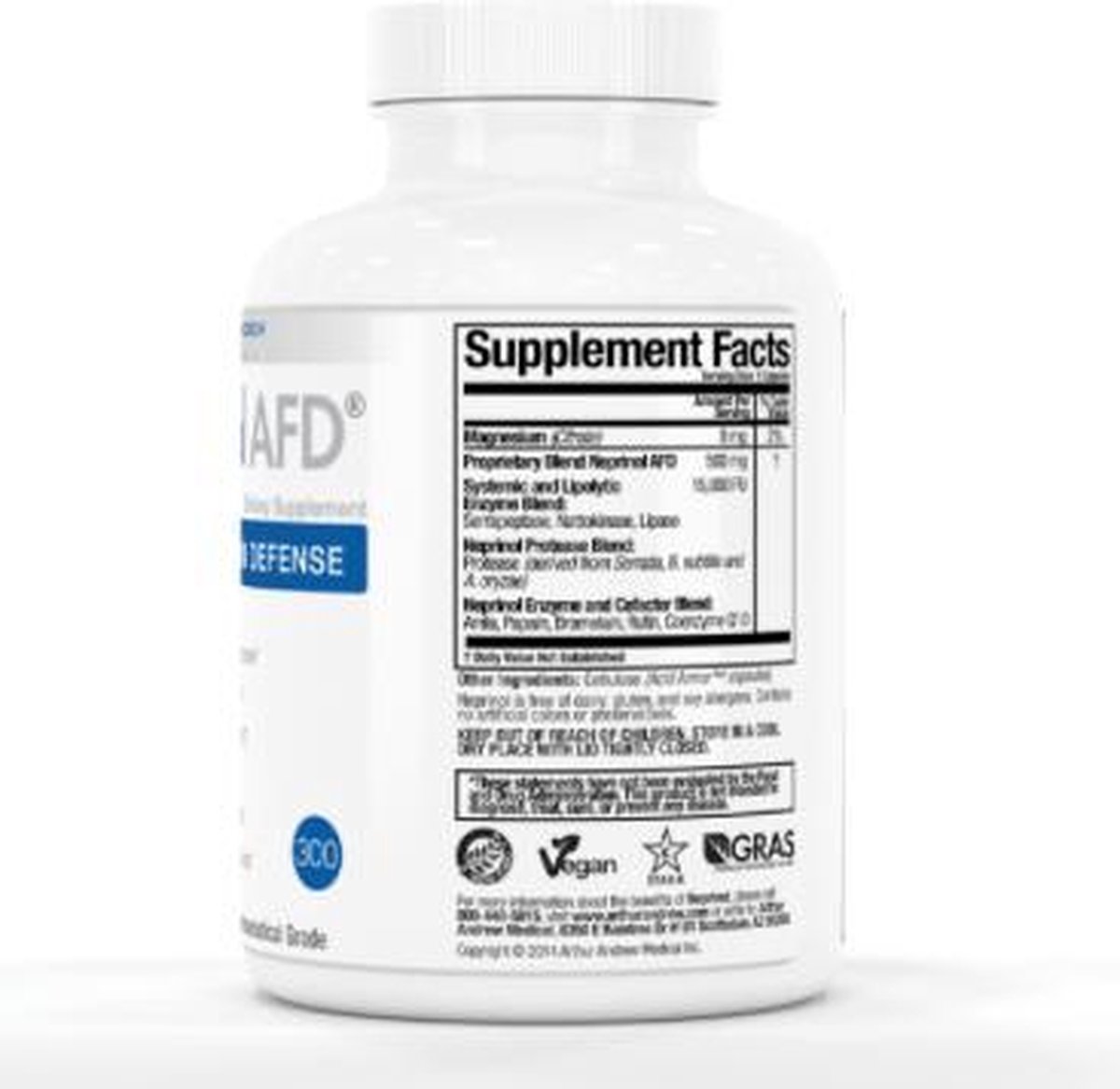 Neprinol - 300 Capsules - Een krachtige combinatie van oa Serrapeptase ...