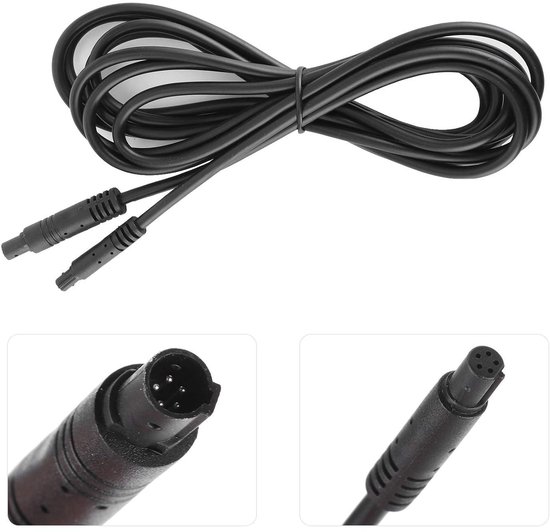 Extension Cable Car Rear Camera 2.5m 5 Pin Thermal Resistance 12V / 24V ...