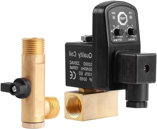 Automatic Electronic Timed Drain Valve Separated Drain Valve for Air ...