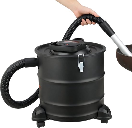 Asstofzuiger deluxe - Pelletkachel aszuiger - As stofzuiger 1200W - Met ...